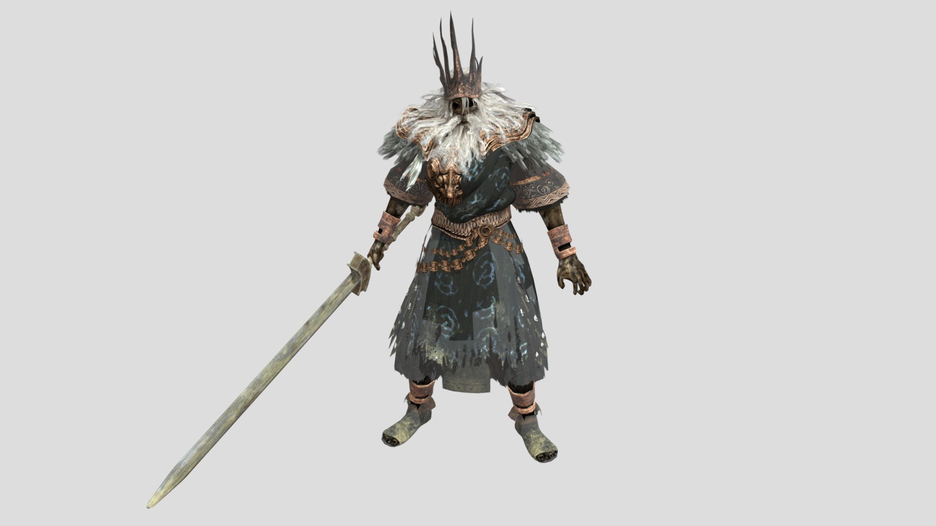 Gwyn, Lord of Cinder - Dark Souls Remastered - Download Free 3D model ...
