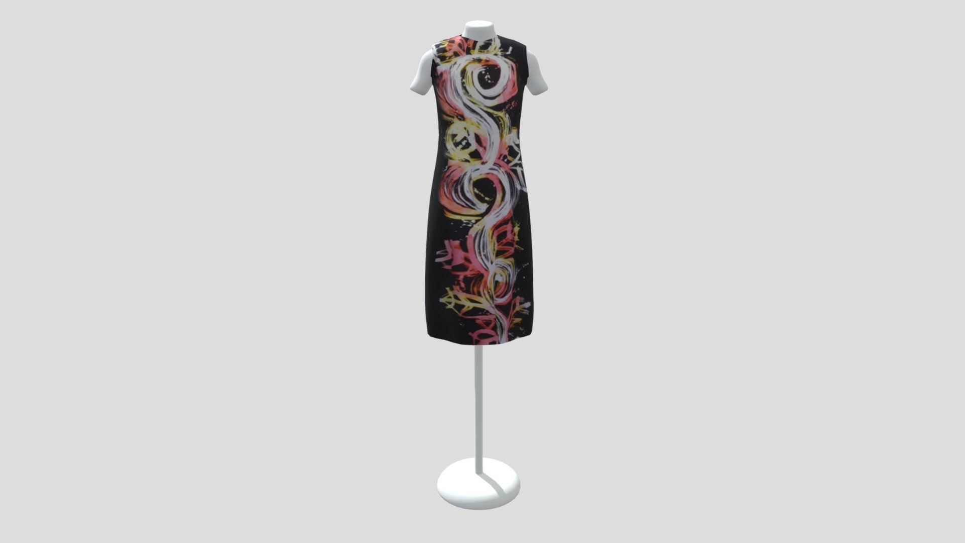 Sleeveless Batik Viral (EMP(JHR) 2A) - Download Free 3D model by ...