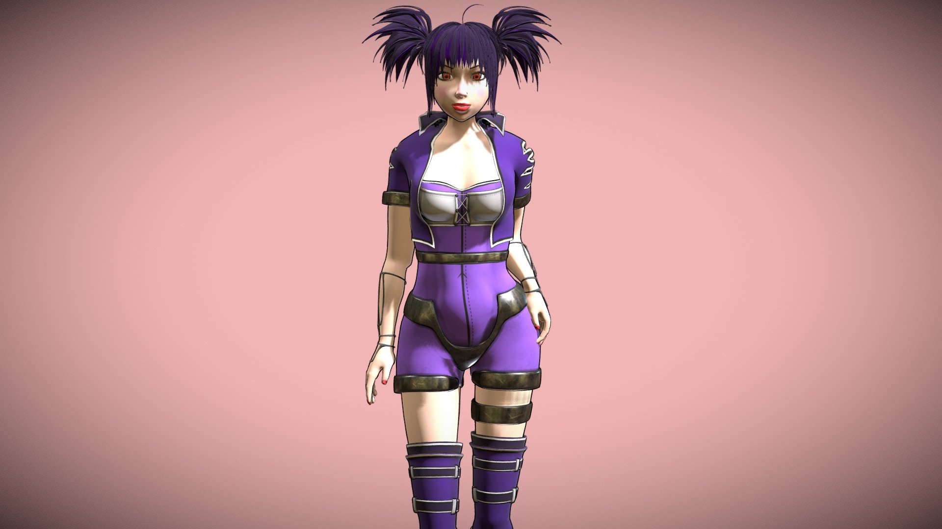 Toon Magical Girl - Buy Royalty Free 3D model by Ed (@Ed3D.Blend) [5239941] - Sketchfab Store