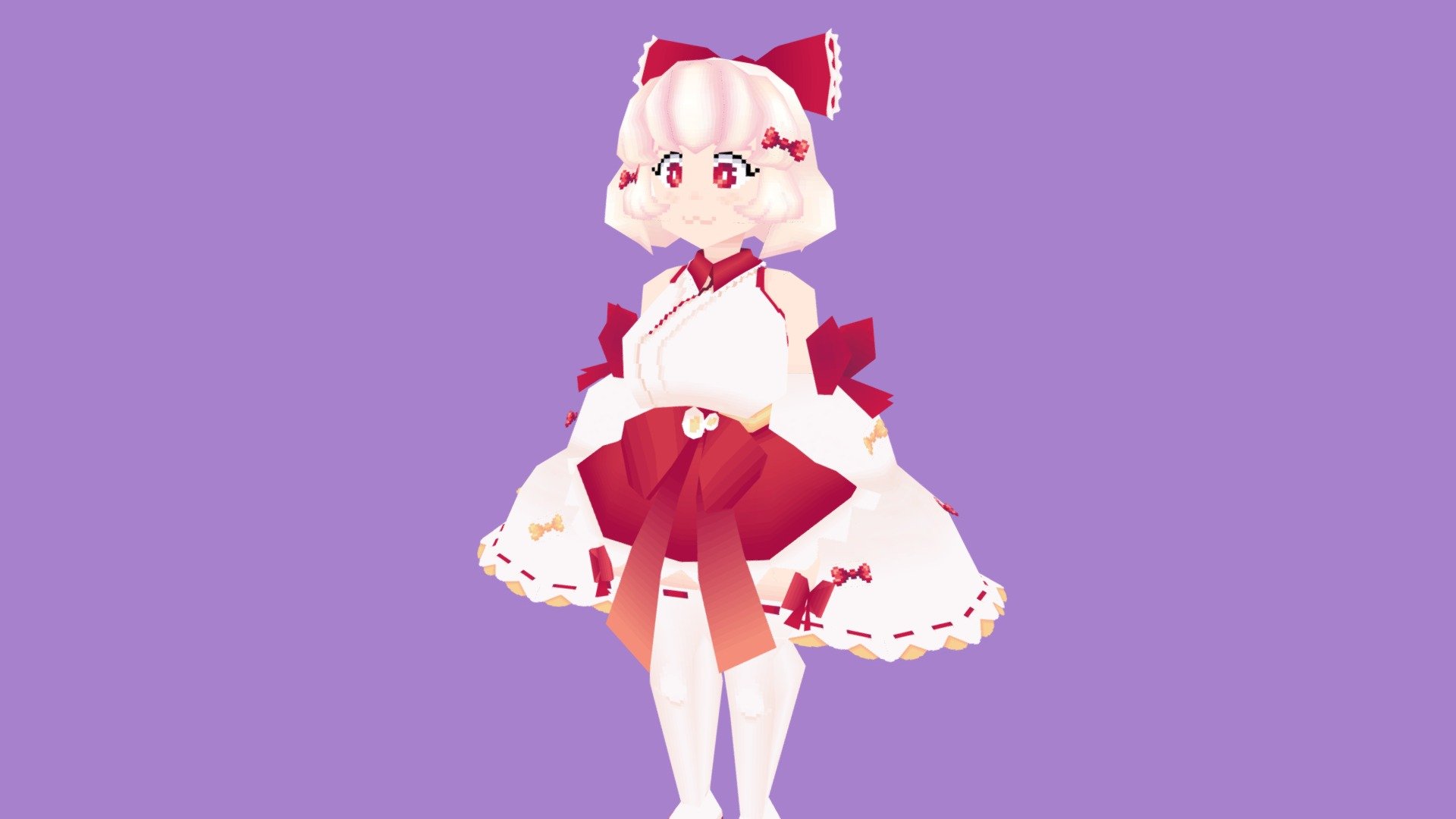 Henemimi Miko - 3D model by Dashen_ [5239f7e] - Sketchfab