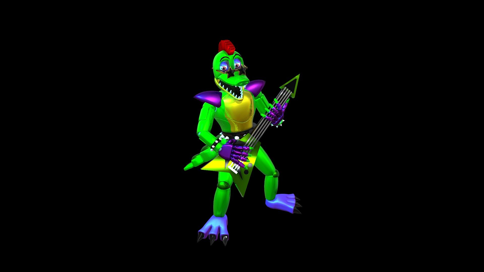 fnaf_montgomery_gator_remake - 3D model by Statix (@Statix_9) [523a731 ...