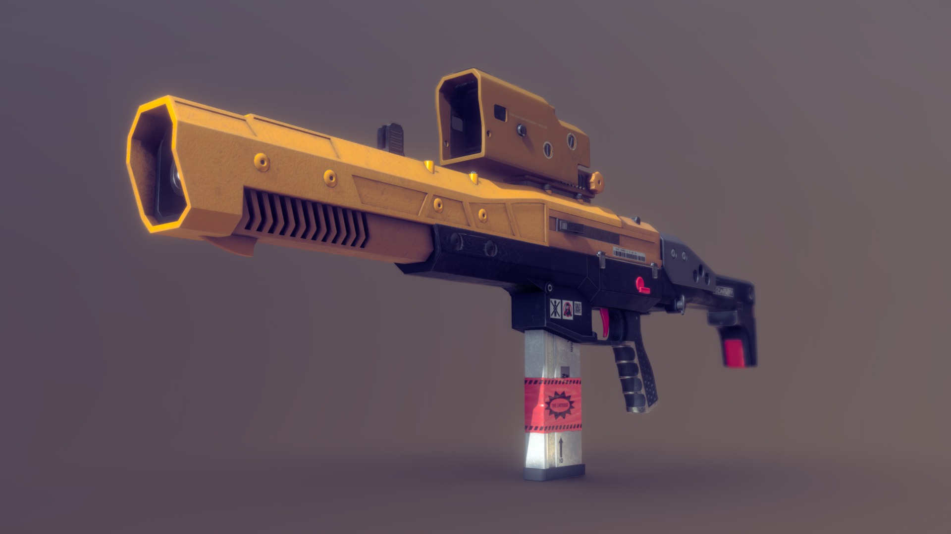 Sam's rifle - Buy Royalty Free 3D model by Mouch (@Mountrise) [523ab9d ...