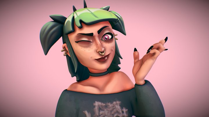 Egirl 3D models - Sketchfab
