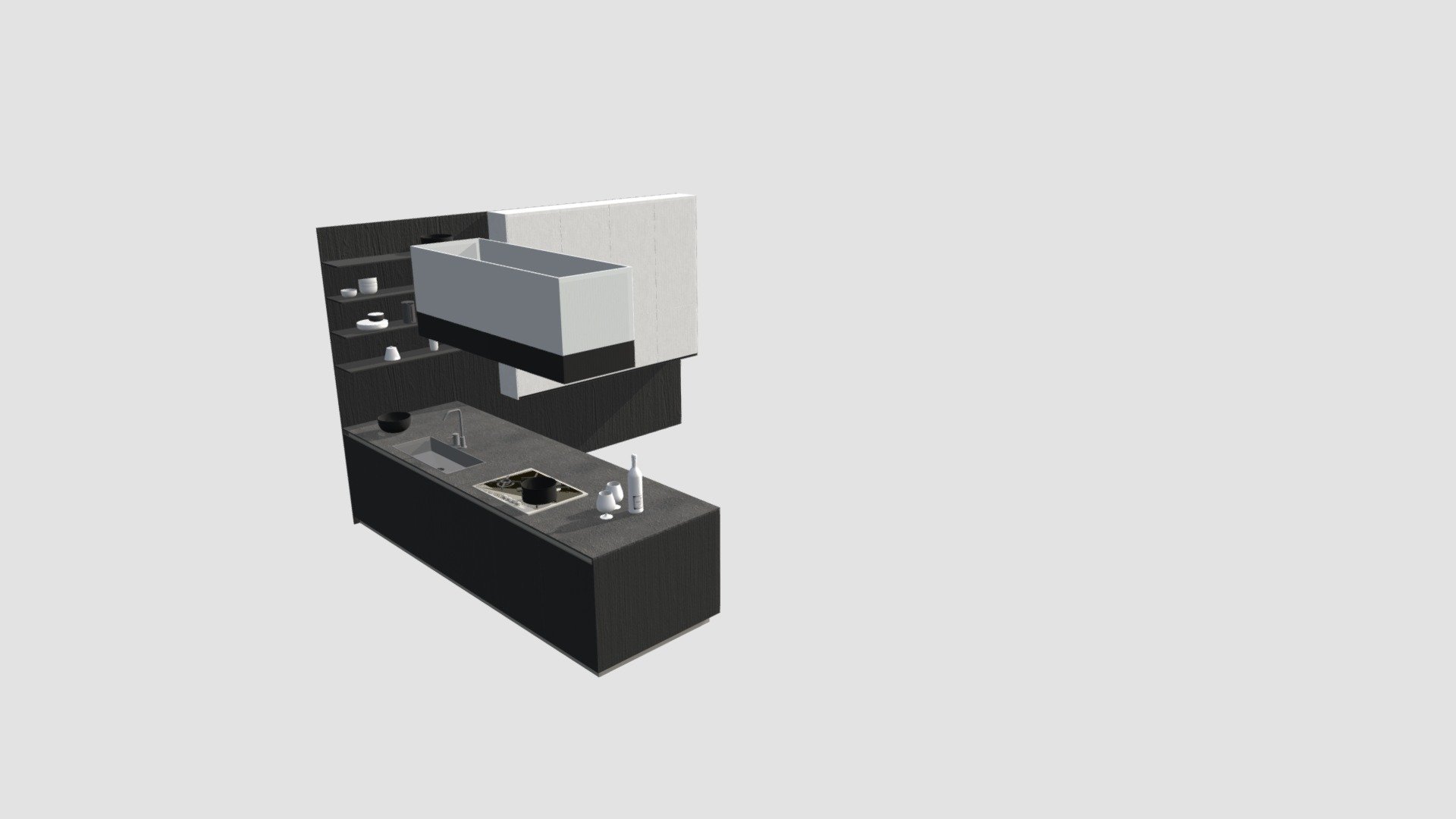 kitchen - Buy Royalty Free 3D model by Evermotion [523be6d] - Sketchfab ...