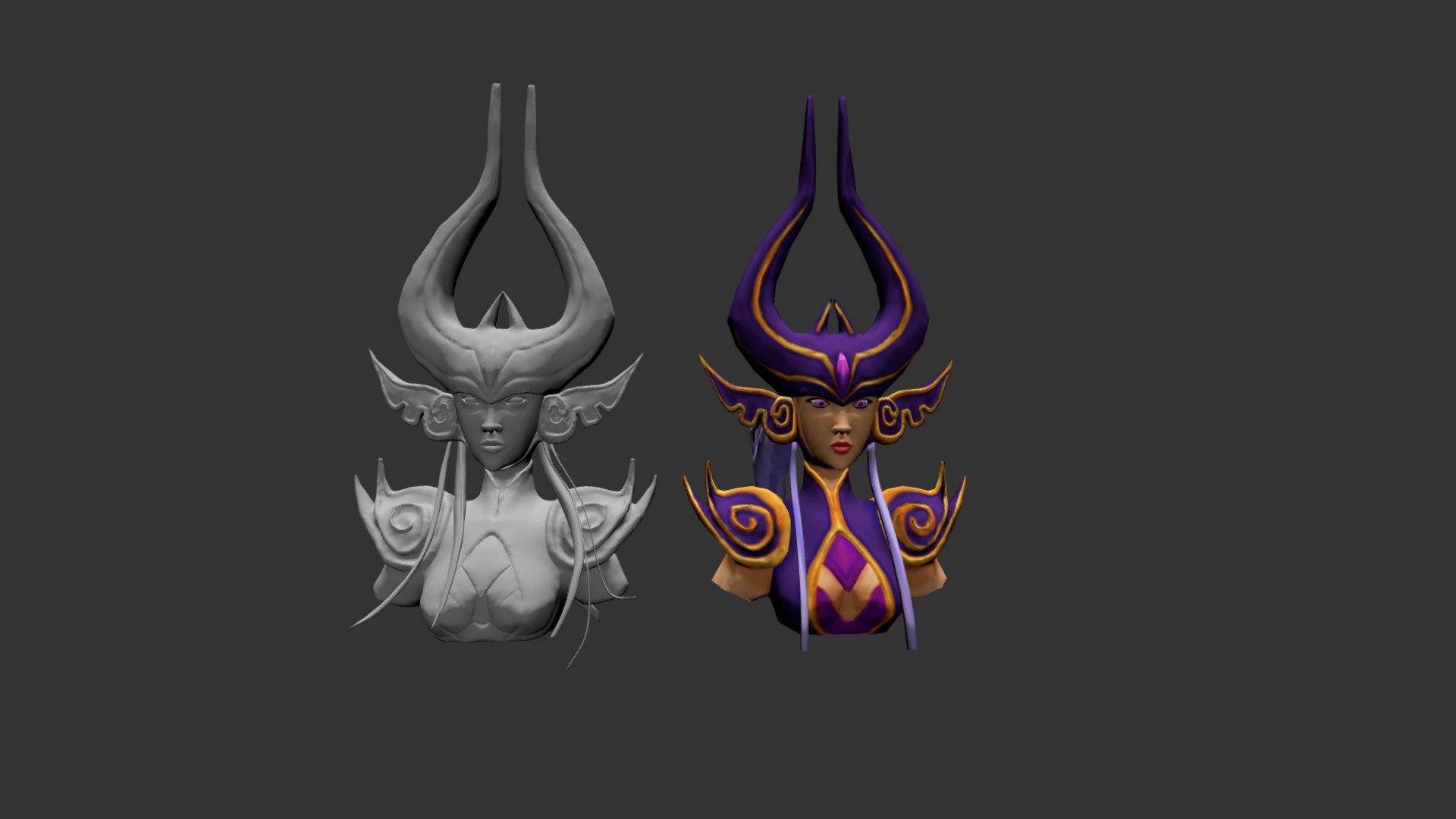 Sculpt - Syndra League of Leguends - 3D model by Jessy Moon (@JessyMoon ...