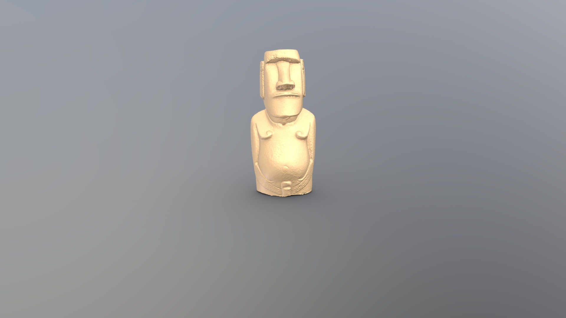 Moai Figure - 3D model by Sebastian Donaire Rivadeneira (@Sebastian ...