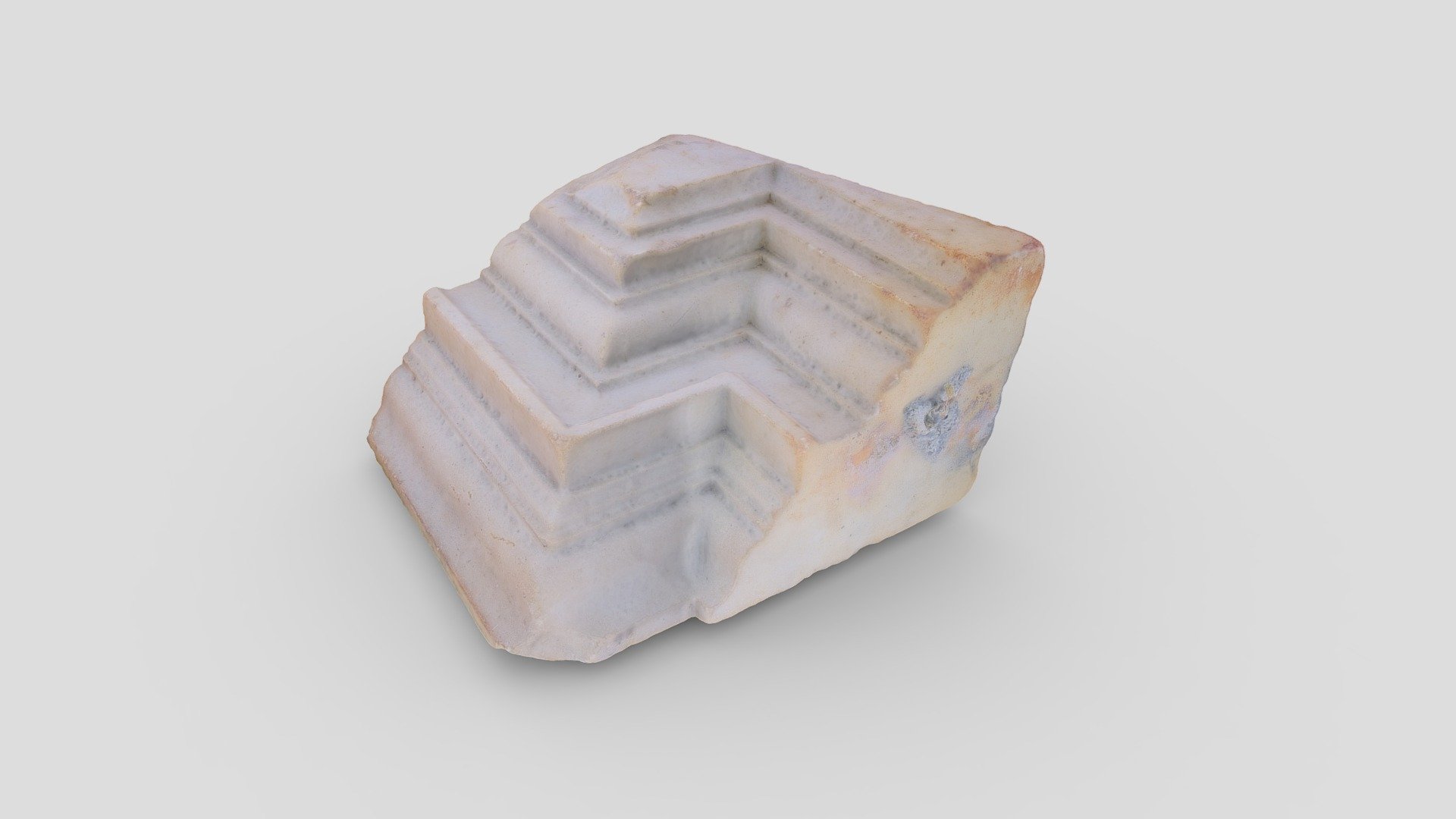 Marble fragment from the Schiedam Prize wreck - 3D model by ...