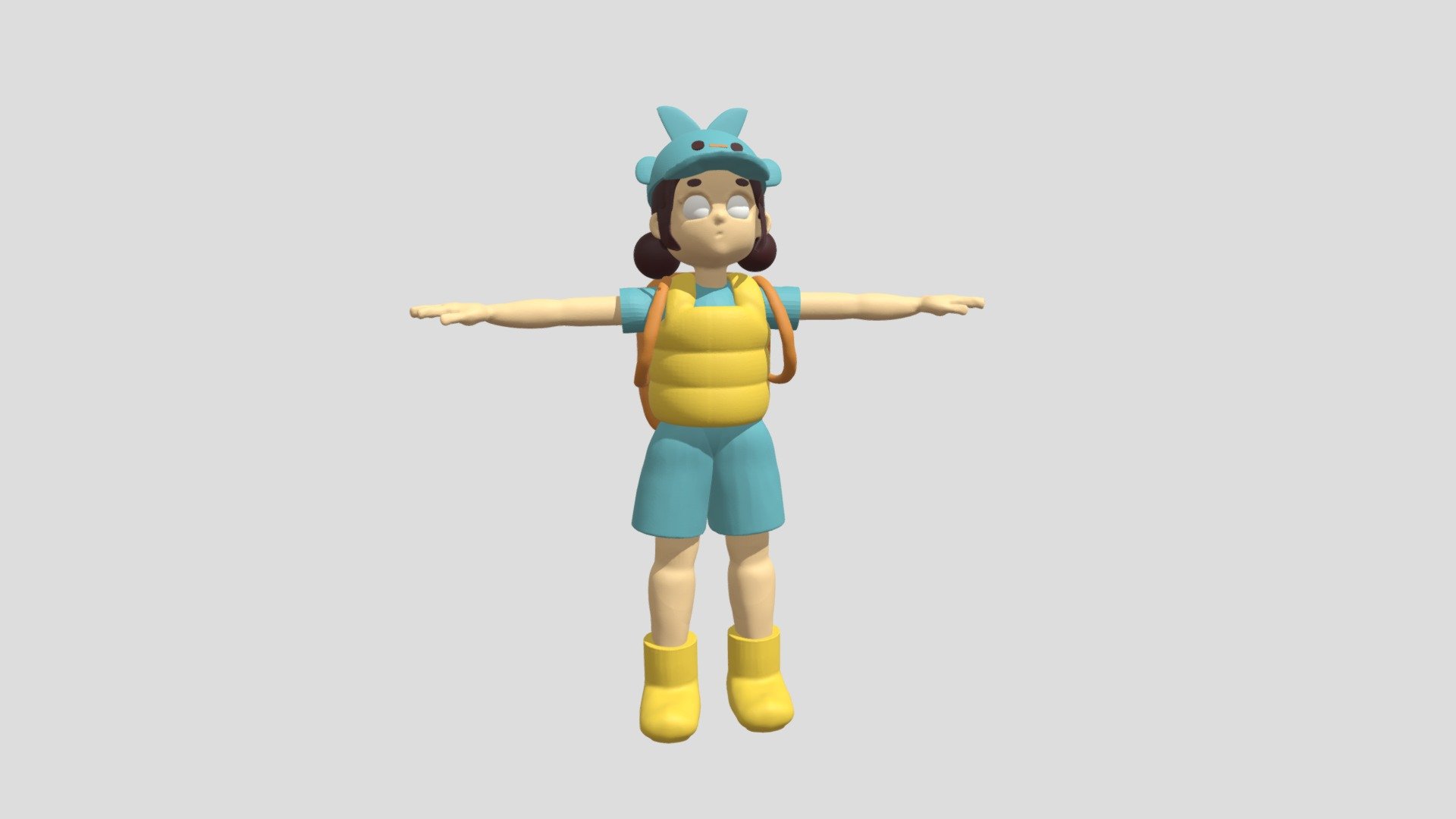 CGT 116 - Character Blockout - 3D model by Renoki [523f4d2] - Sketchfab
