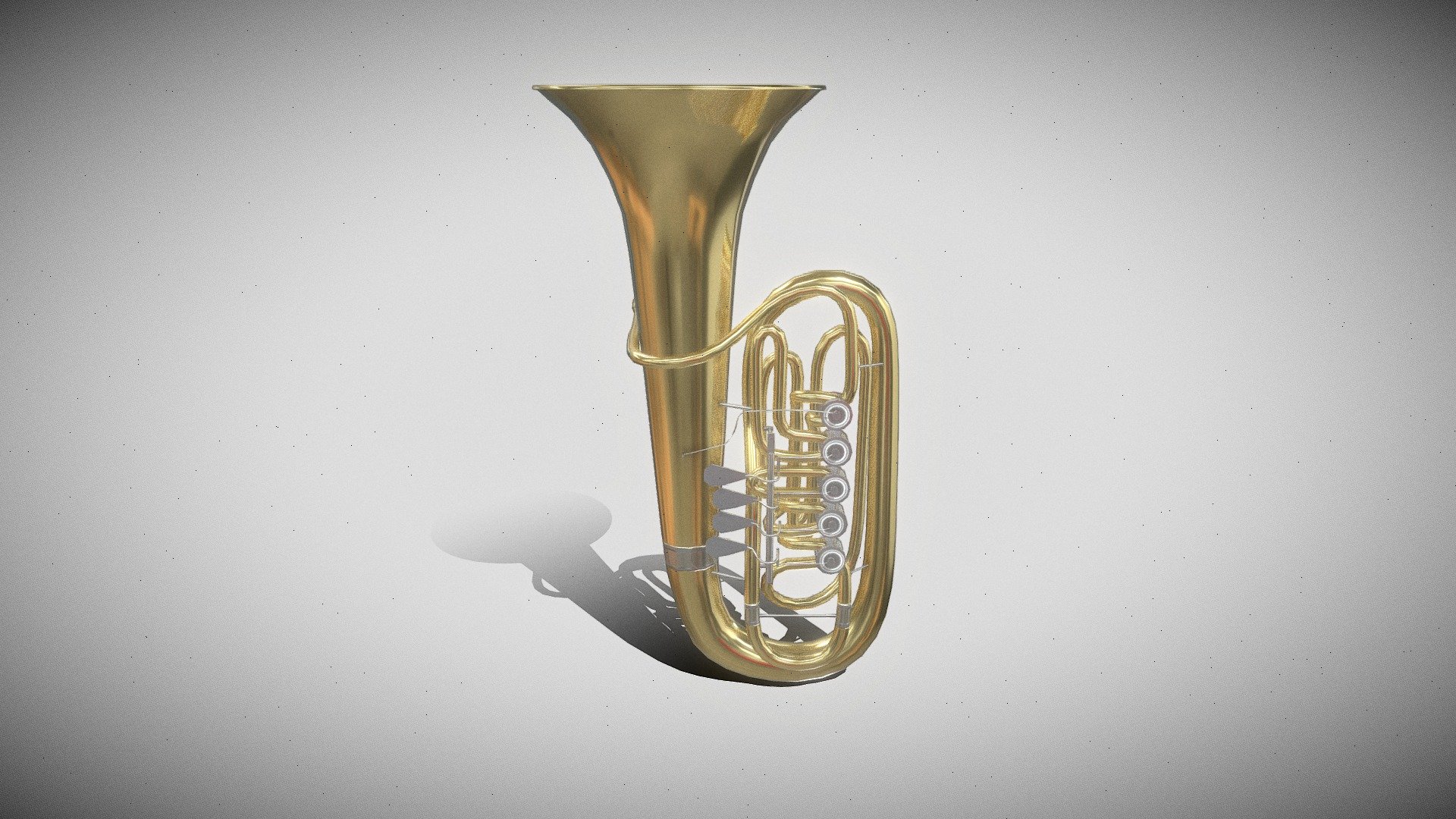 Tuba - Buy Royalty Free 3D model by Jack Martin (@Jack_Martin) [524021b ...