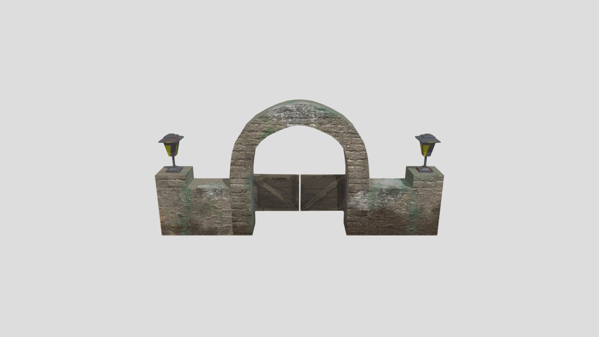 Gate Final - Download Free 3D model by aeondomini [5242e3d] - Sketchfab