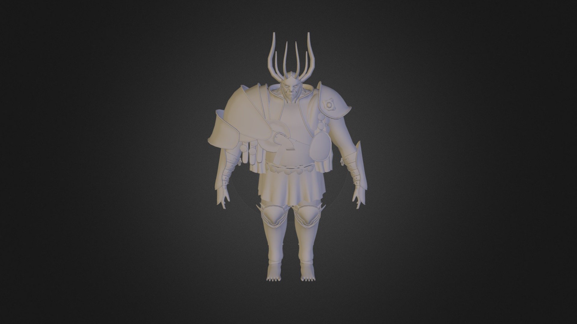 WIP Model before sculpt - 3D model by crimson.ruby [52442bc] - Sketchfab