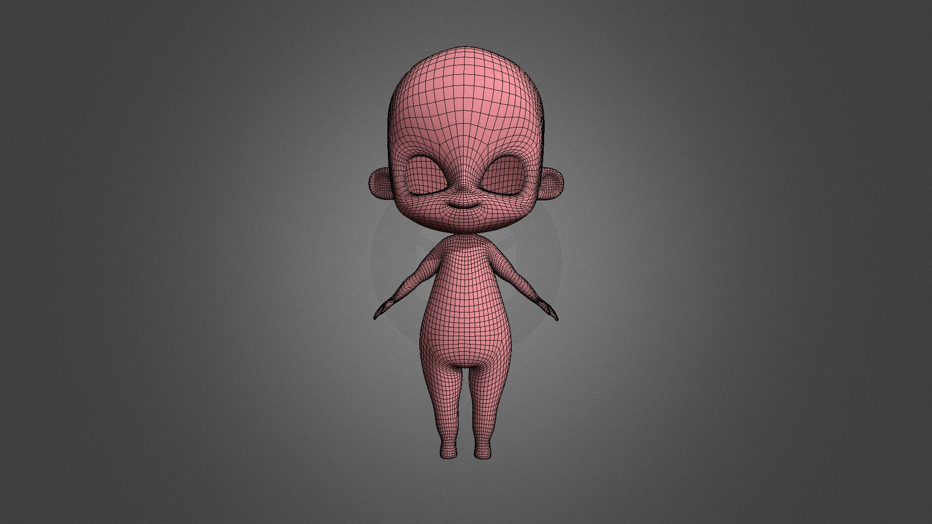 Chibi base (no rig) - Download Free 3D model by iamartzz [52458be ...