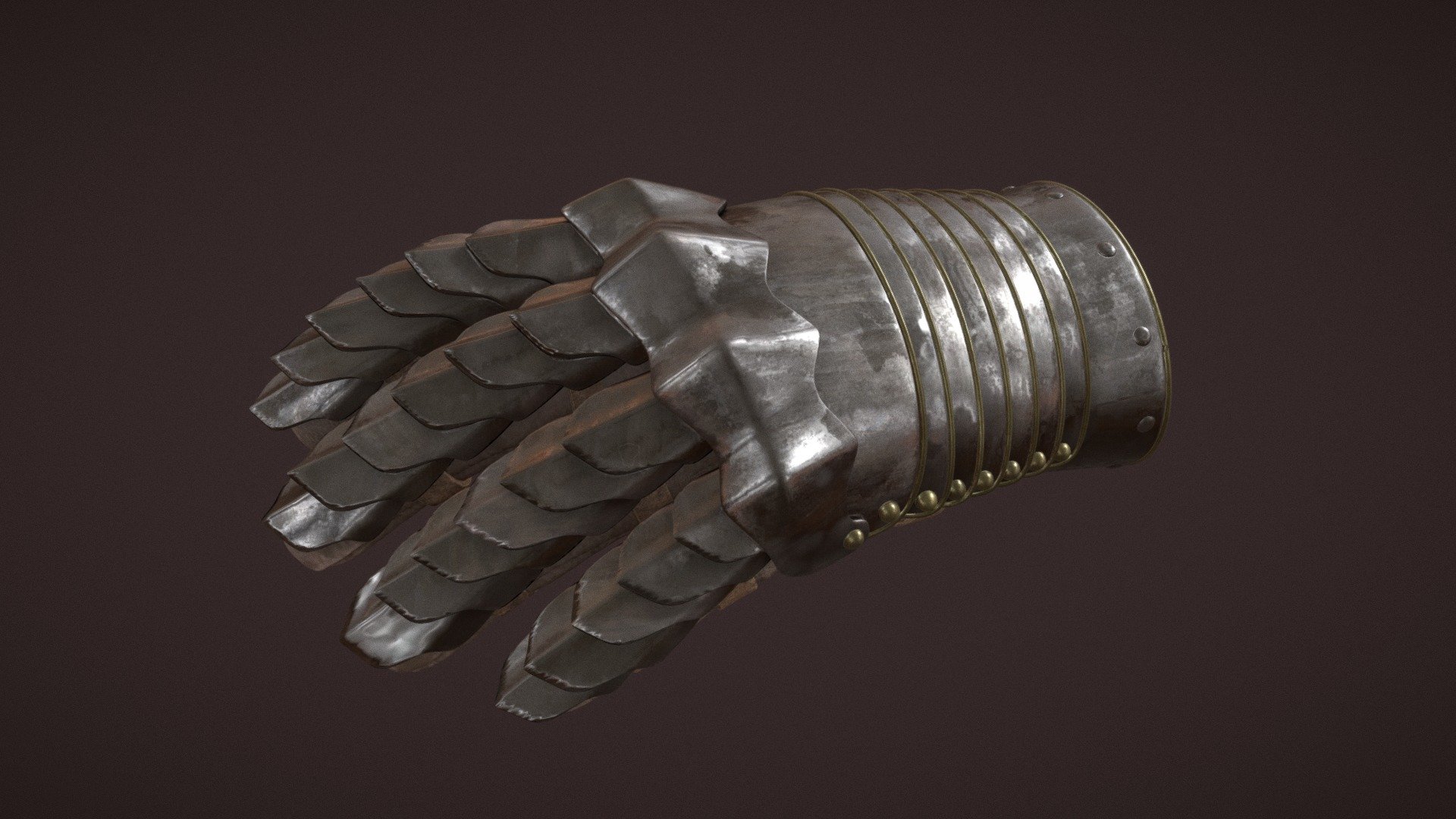 Medieval Gauntlet - Buy Royalty Free 3D model by HM3Dimension (@Henry ...