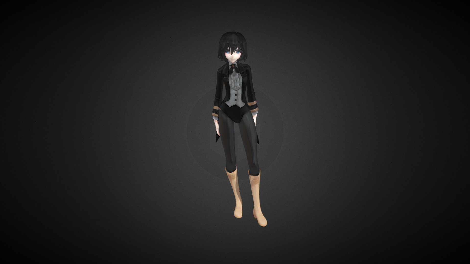 Dereka Animated ⚡️🔌 - OC - 3D model by olegARTs (@olegatorltd) [52461c4 ...