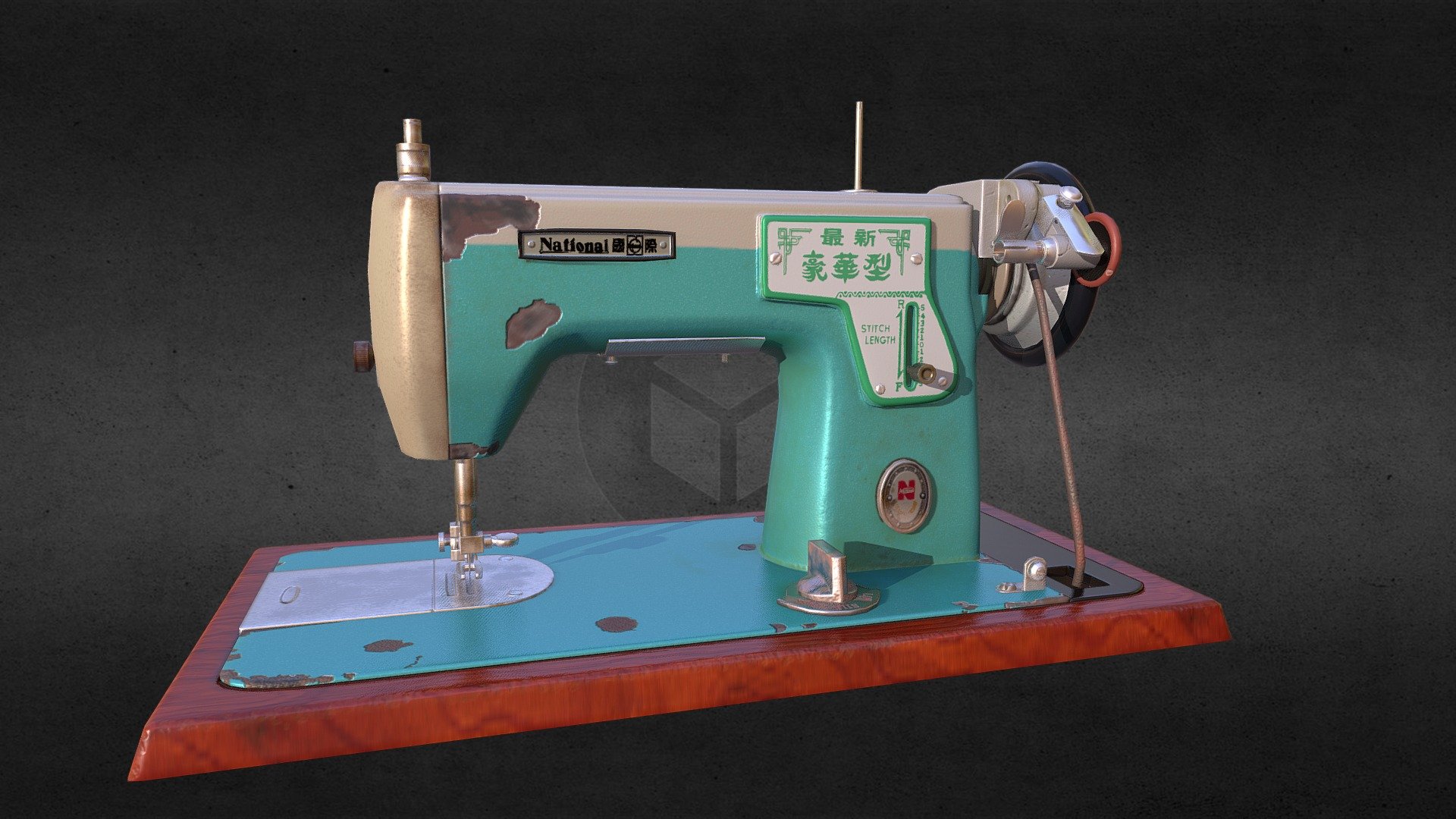 Sewing machine - 3D model by NeurWIsh (@neurwish0410) [52463b6] - Sketchfab