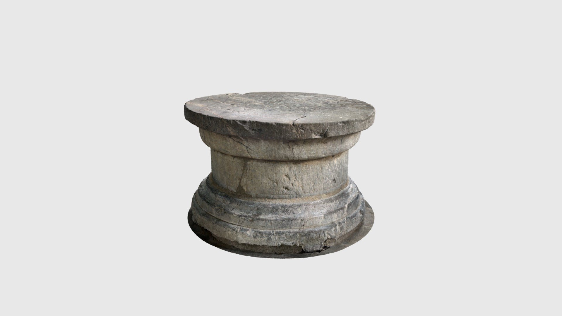 Stone Table 石桌 - 3D model by Daichen Wang (@Yearwalk) [5246802] - Sketchfab