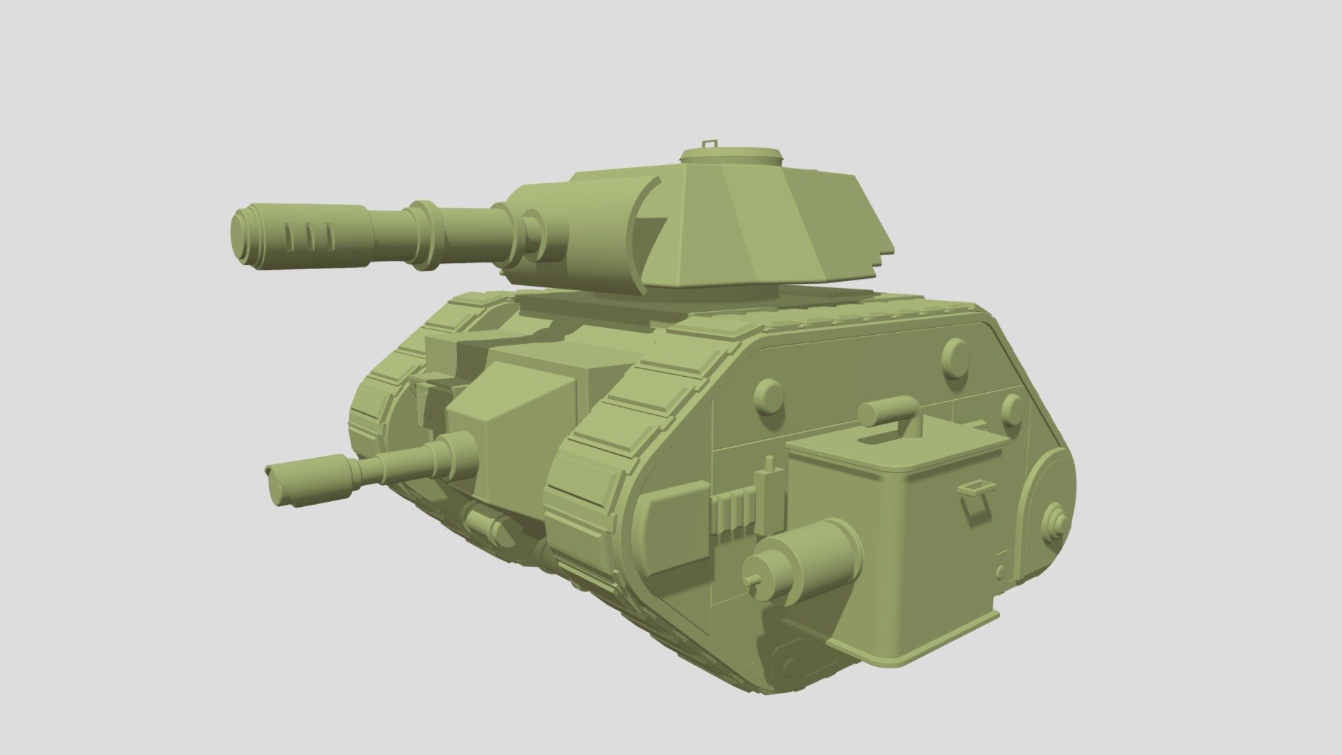 Leman Russ Tank_OBJ - 3D model by Linus Nanor (@linnan) [5248c47 ...