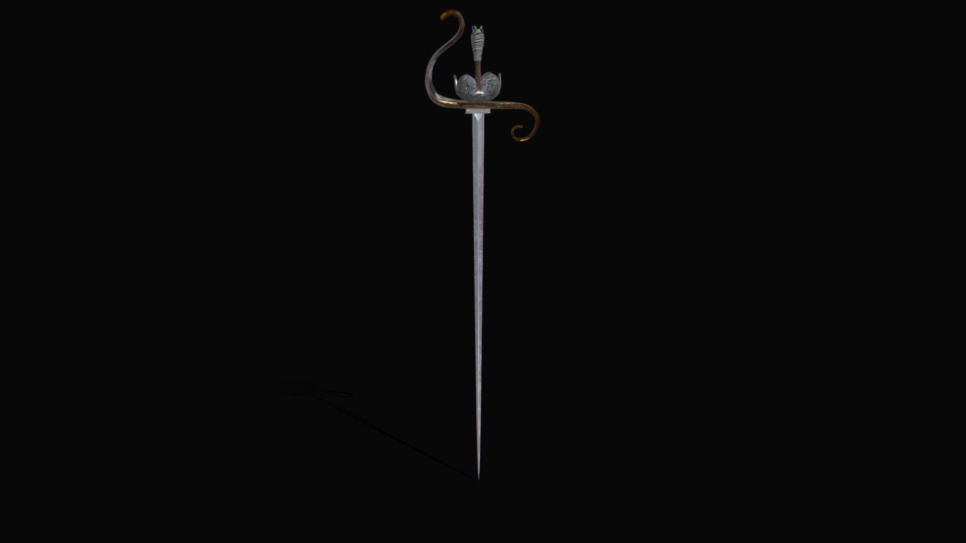 Rapier - 3D model by rthompson.3 [5249239] - Sketchfab
