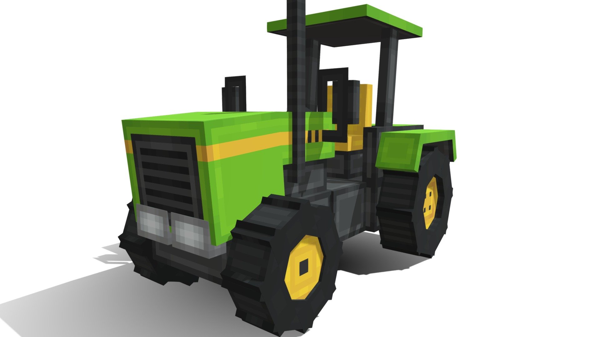 Tractor - 3D model by Octovon (@OctovonMC) [5249262] - Sketchfab