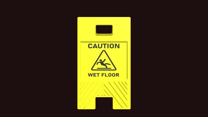 Caution-sign 3D models - Sketchfab