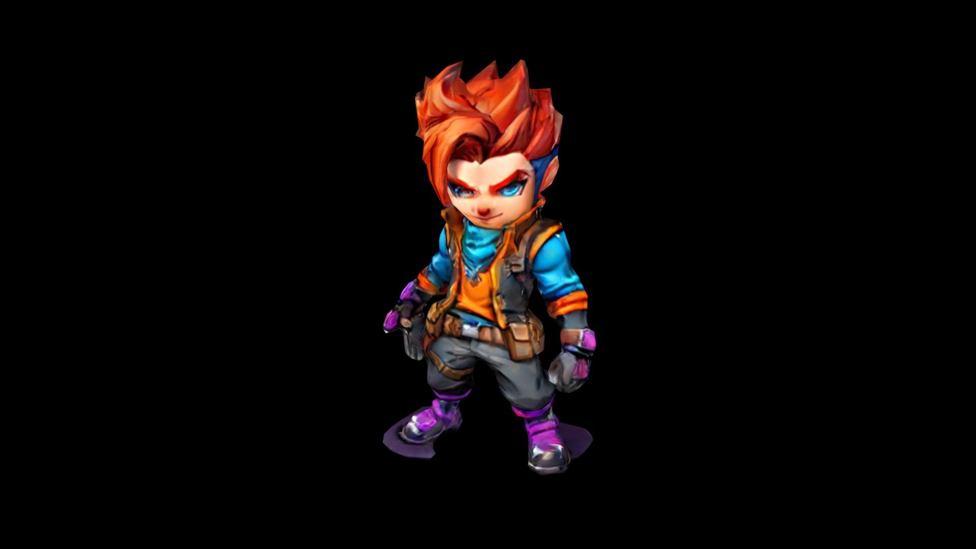 A Cartoon Network character, - Download Free 3D model by klrxyz ...