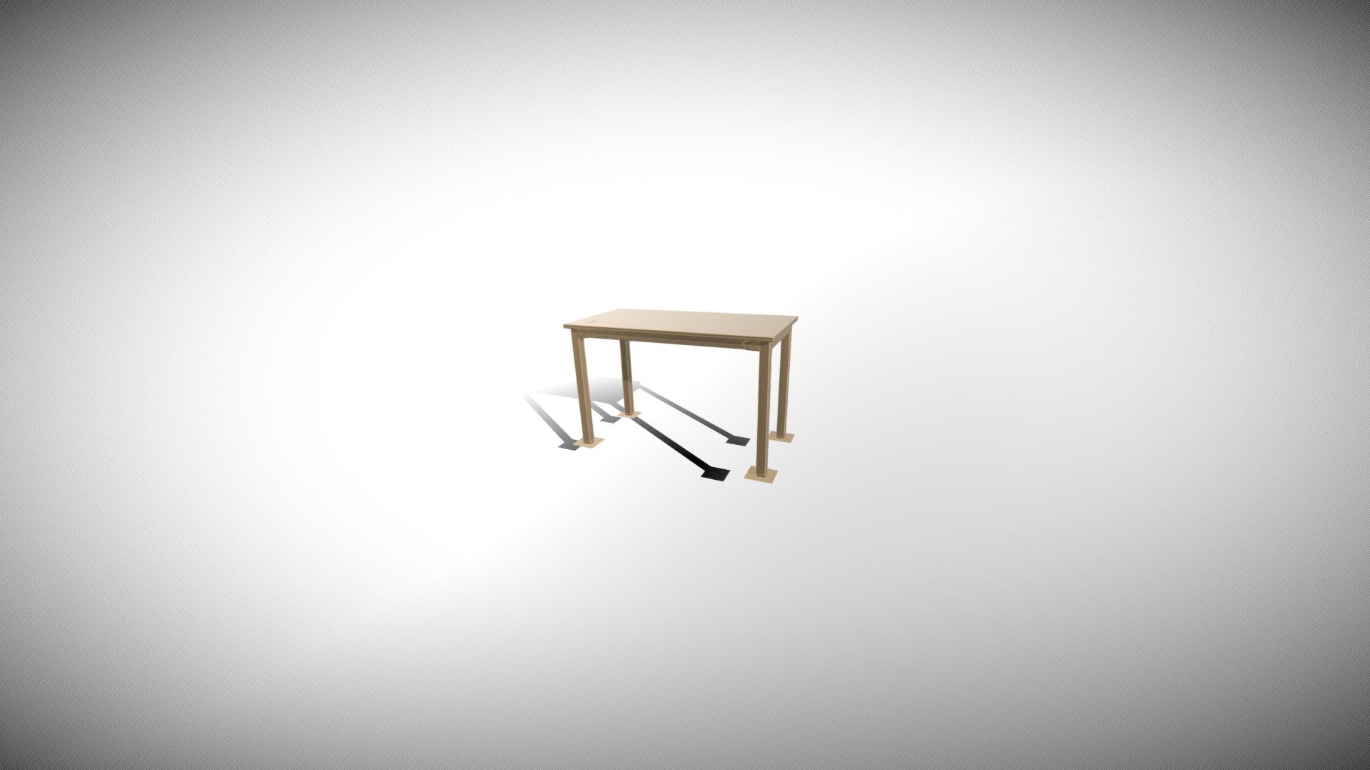 Table - 3D model by thunk3d.scanner [524a980] - Sketchfab