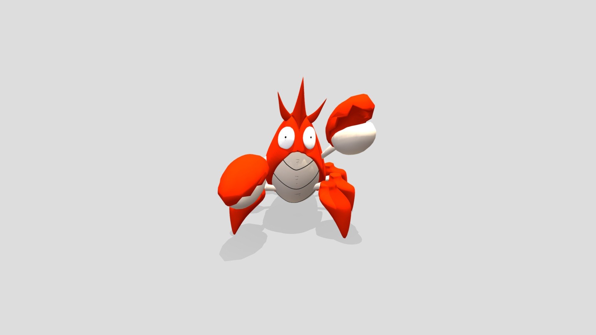 Corphish - 3D model by SharkB8 [524ac8d] - Sketchfab