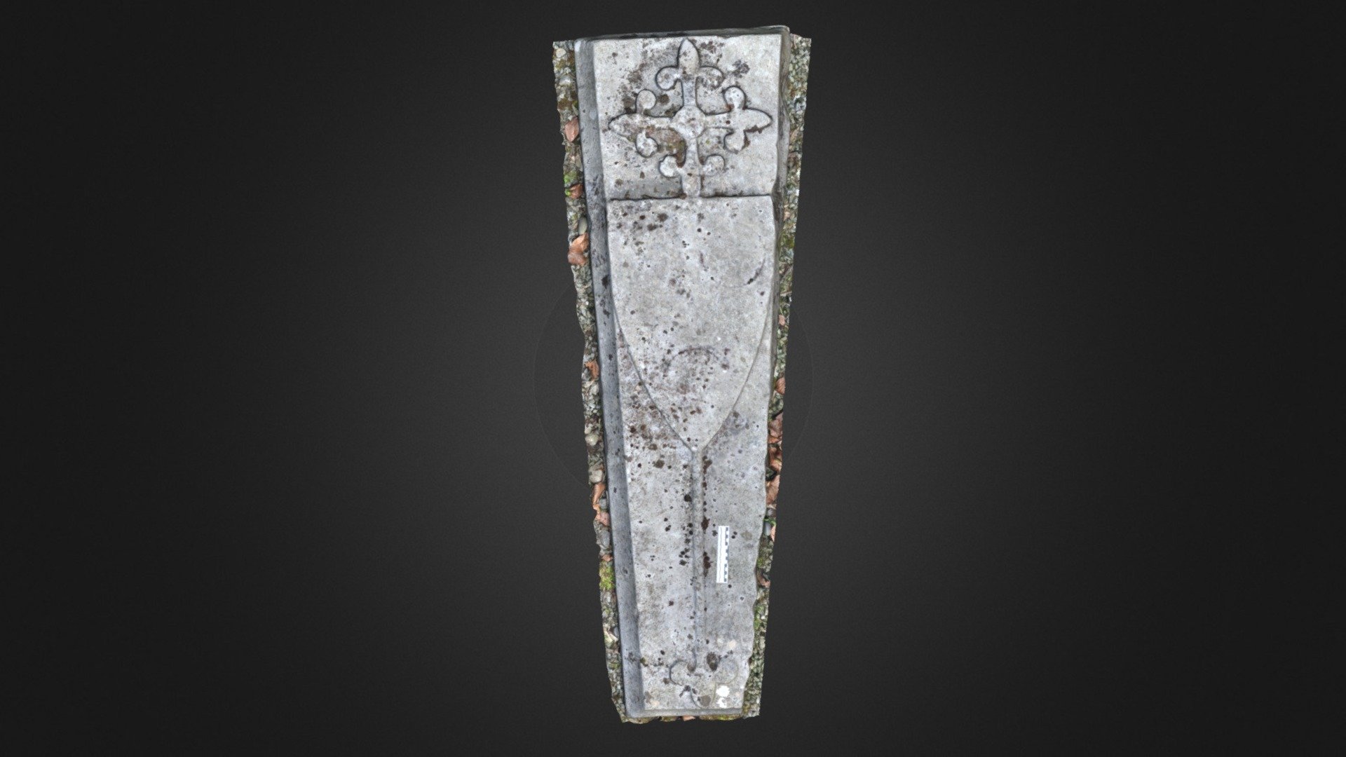 Black Abbey: Cross Slab no 13 - Download Free 3D model by b-unicycling ...