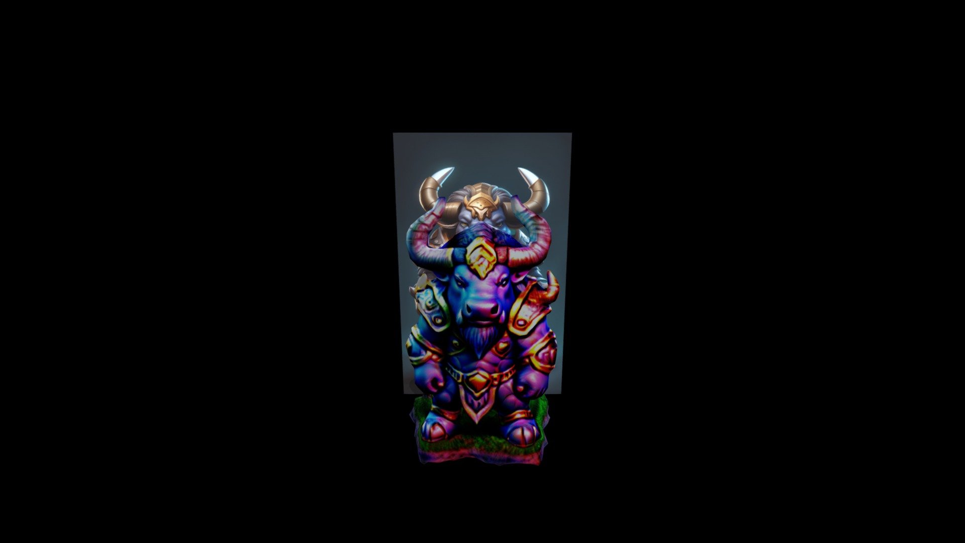 The image is a sculpture of a bronze dragon sta - Download Free 3D ...