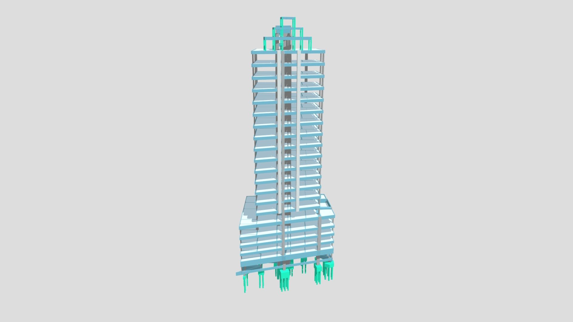 EMPIRE STATE.ifc - Sketchup - 3D model by falco92 [524cb34] - Sketchfab