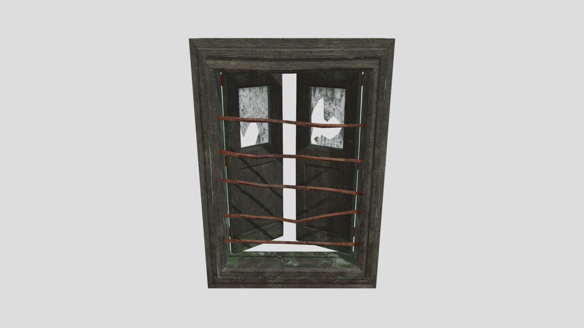 Old window - 3D model by bebeboi [524d2b6] - Sketchfab