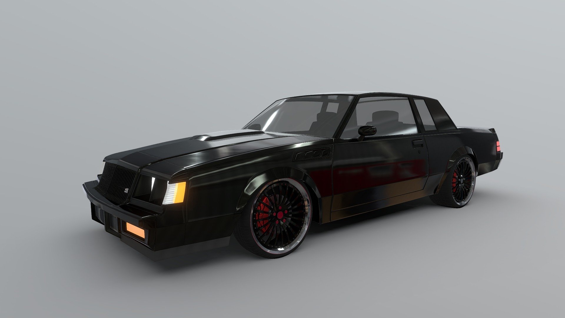 Buick Regal GNX 1987 - Download Free 3D model by Losson [524dadf ...
