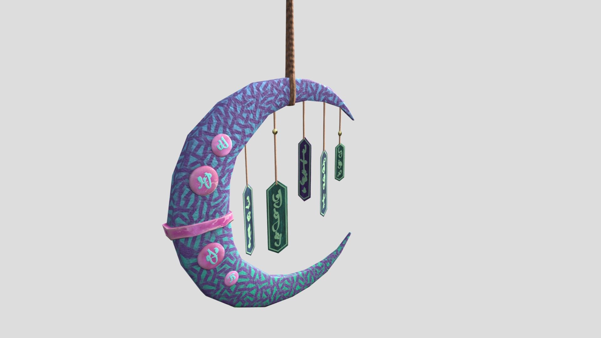 Moon of dreams (lowpoly) - Download Free 3D model by Zuckergelee ...