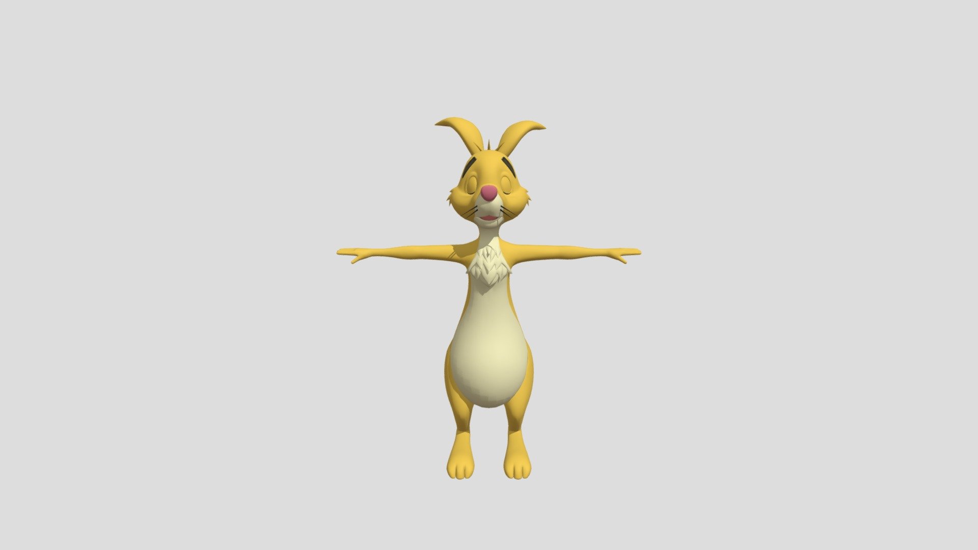 Rabbit - Download Free 3D model by anderlenolan [524fc60] - Sketchfab