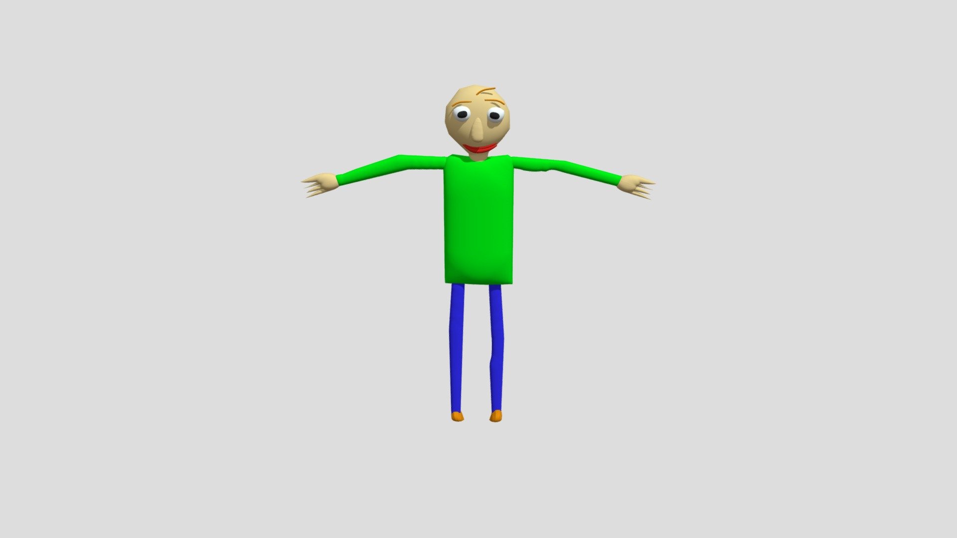 Baldi New - Download Free 3D model by romyblox1234 [525015e] - Sketchfab