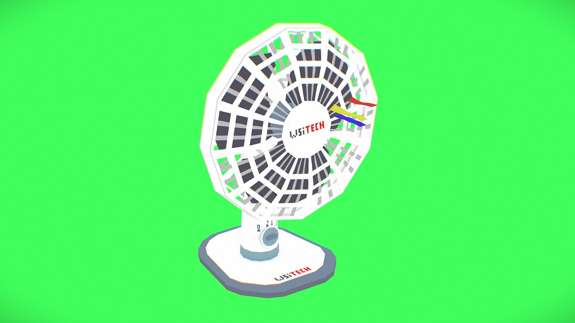 Electric Fan - Download Free 3D model by Wesai [5251c39] - Sketchfab