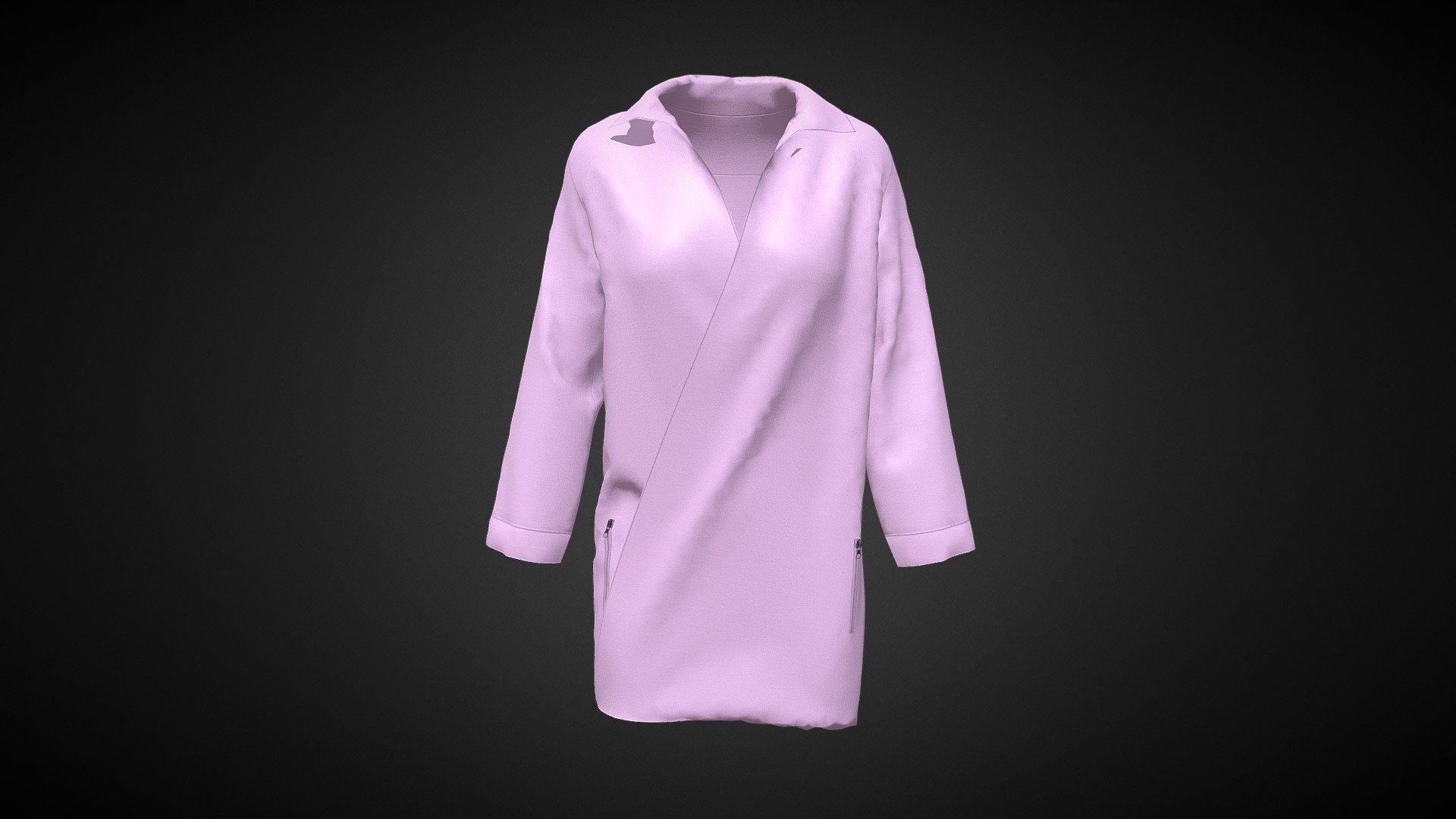 Girls Diabetic Tops - Buy Royalty Free 3D model by Clothing Cart ...