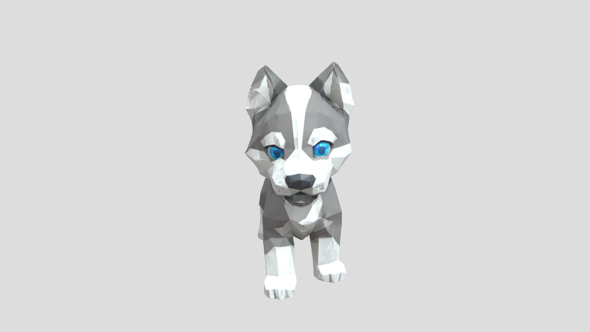 Polygon Dog - 3D model by Rivaan1314 [5254c24] - Sketchfab