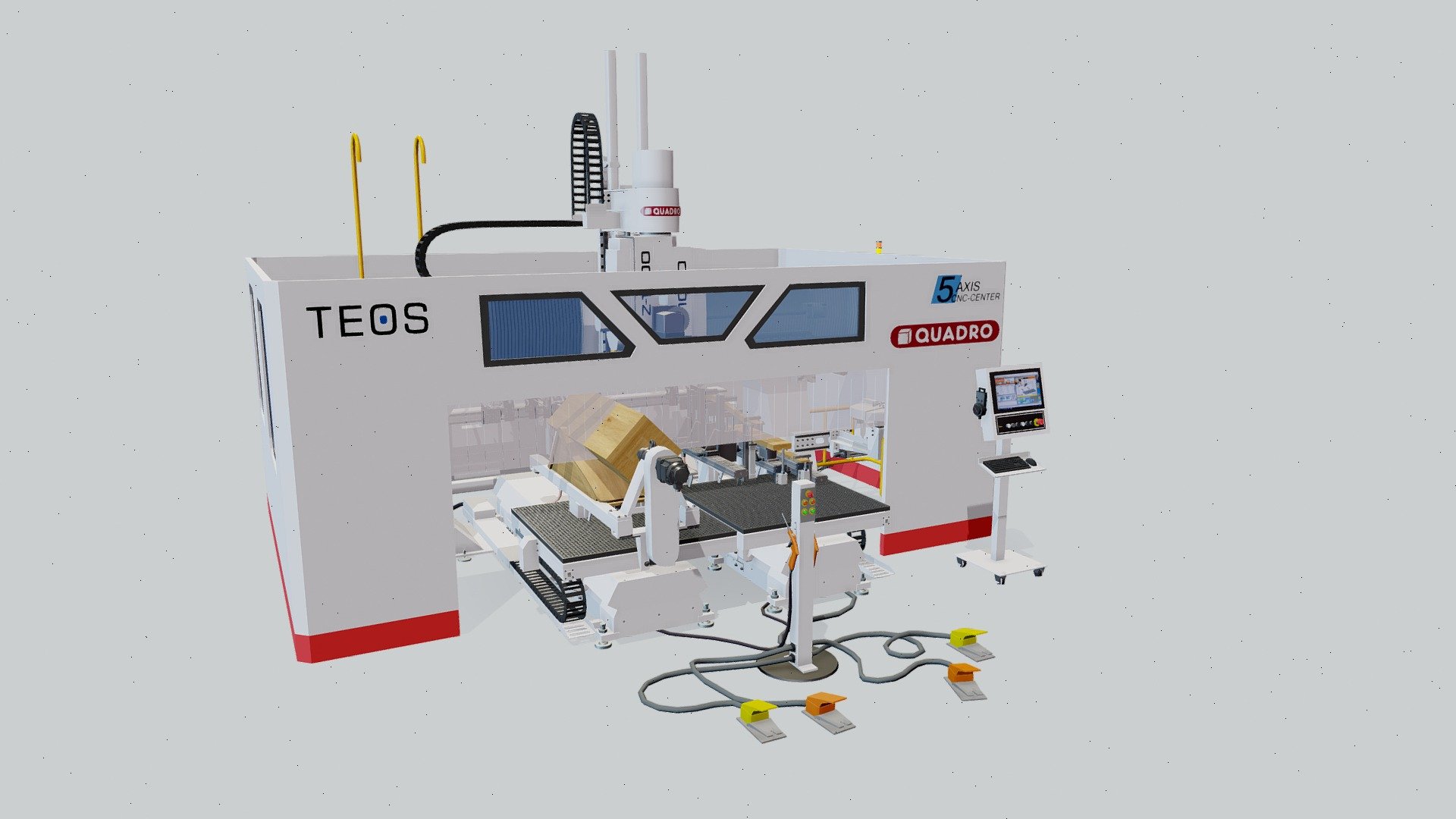 TEOS Z1000 machine tool - 3D model by KAMI-Stanki [5255253] - Sketchfab
