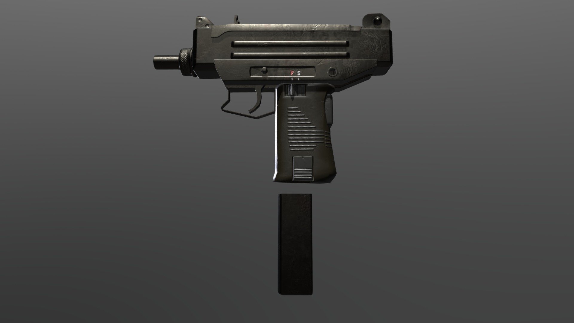UZI - 3D model by wademartingamer [525529d] - Sketchfab