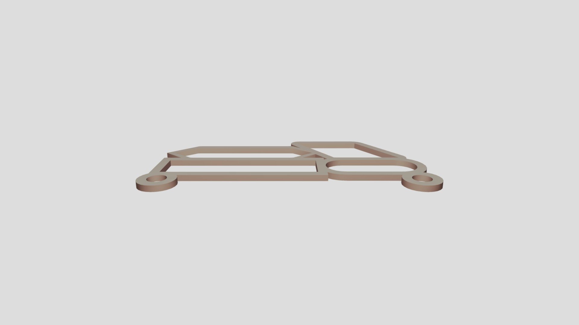 Normographe avec 4 symboles de base - 3D model by Pascal BRUYEZ ...