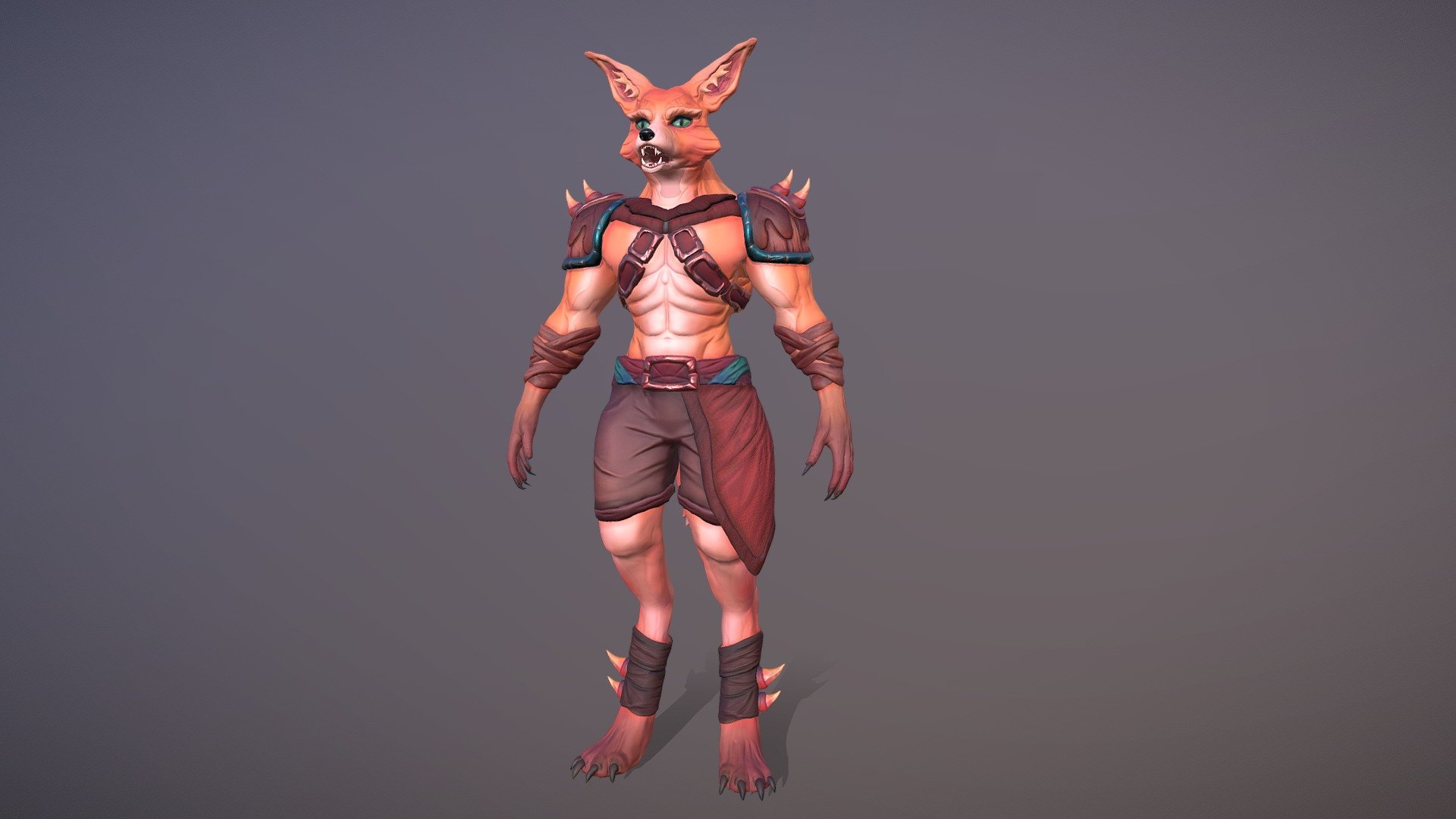 Stylized foxy-fenech GAMEREADY - 3D model by veronika.aoki [5257676 ...