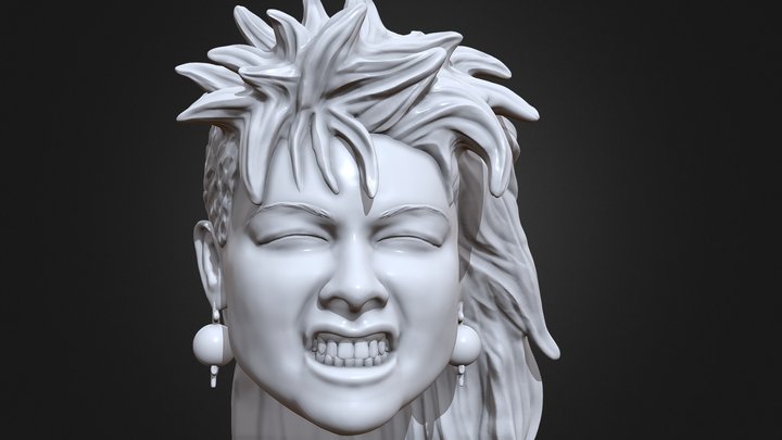Cyndi-lauper-3d-model 3D models - Sketchfab