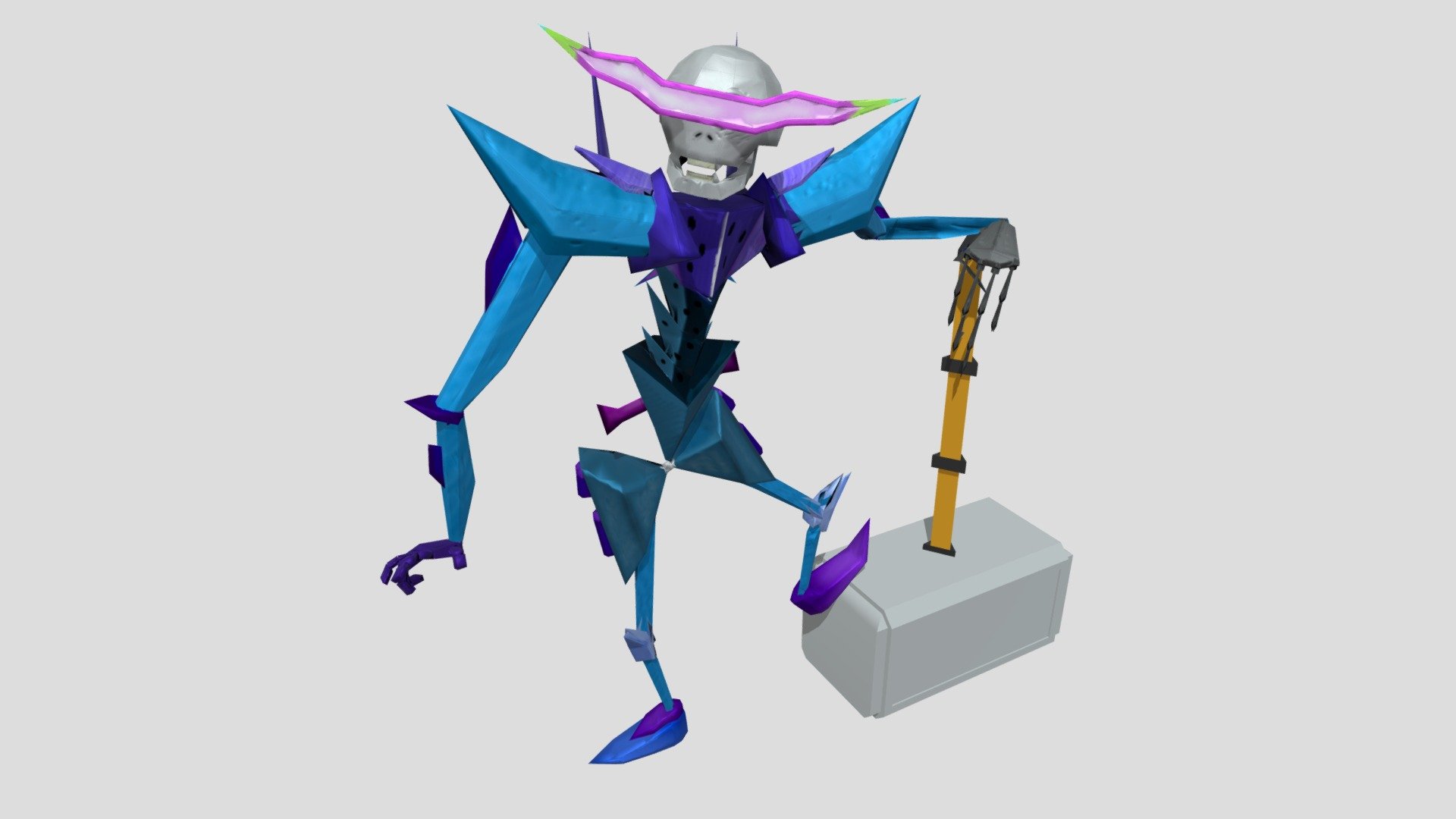 Character With Animation - 3D model by terra_craft0 [525b17b] - Sketchfab
