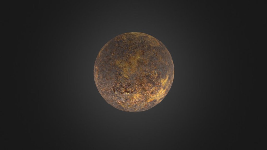 Canon Ball - 3D model by Rockrich [525b3f0] - Sketchfab
