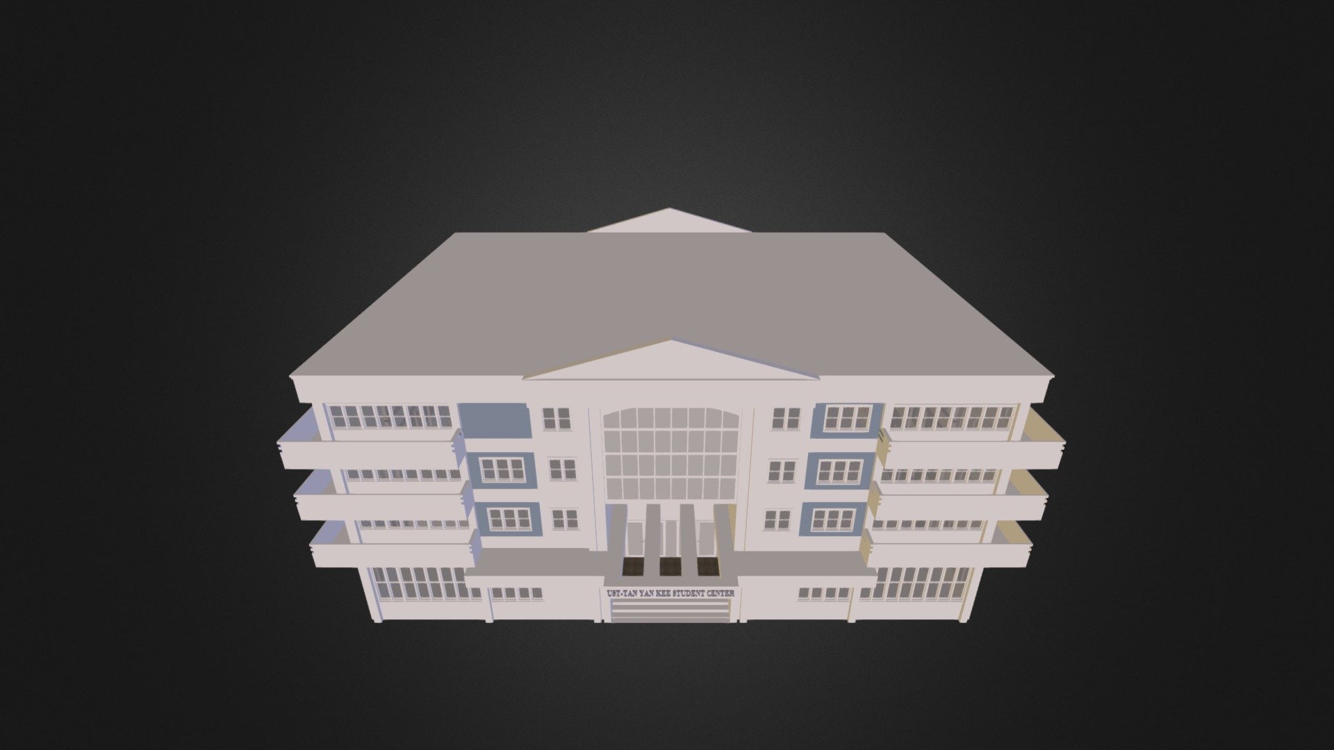 UST-Tan Yan Kee Student Center - 3D model by TEAM C.L.I.C (@team.clic ...
