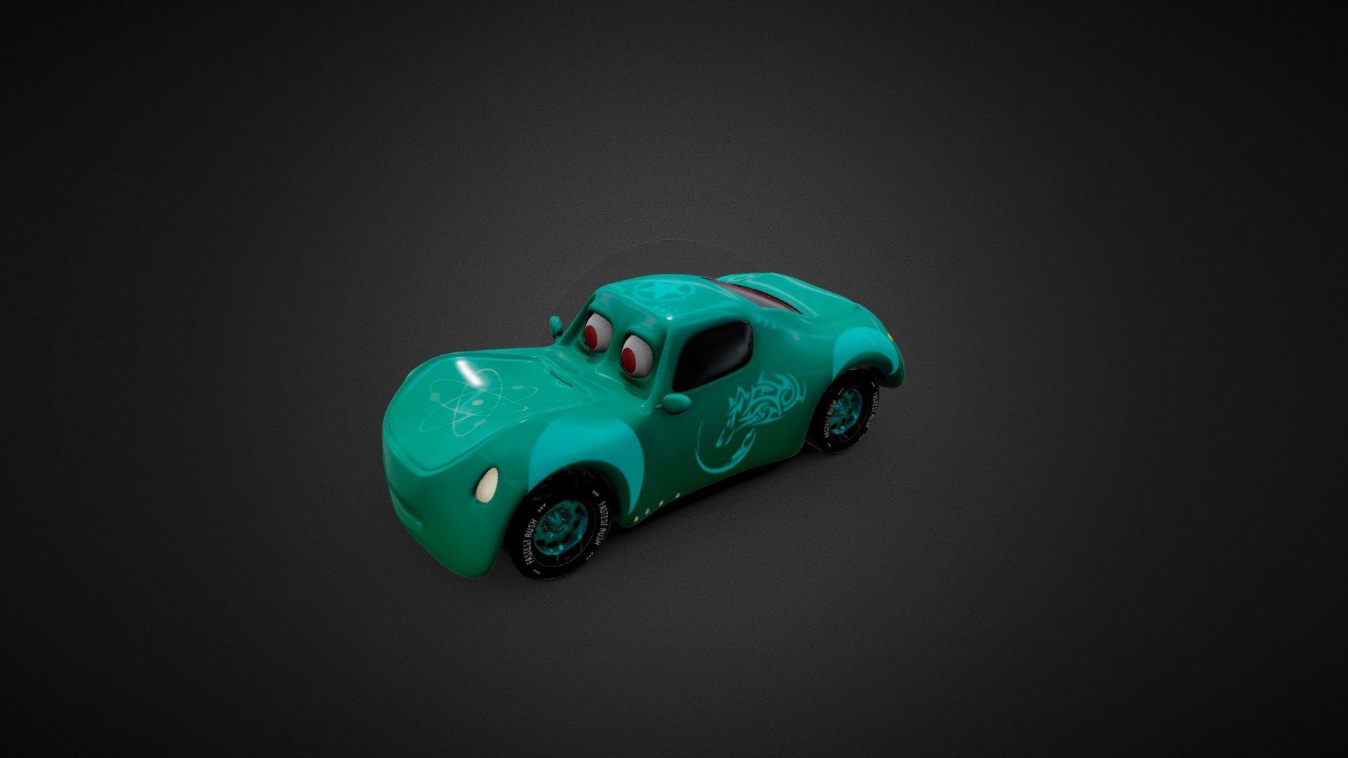 Disney pixar cars / 3d model - 3D model by Saisiddeshwar (@sasi ...