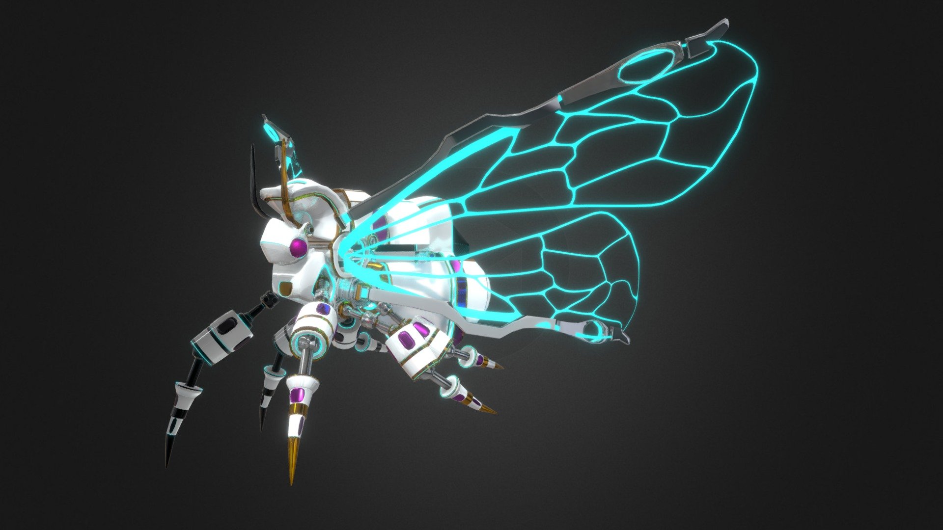 Mothbot - 3D model by lorenzoSampedro [525d183] - Sketchfab