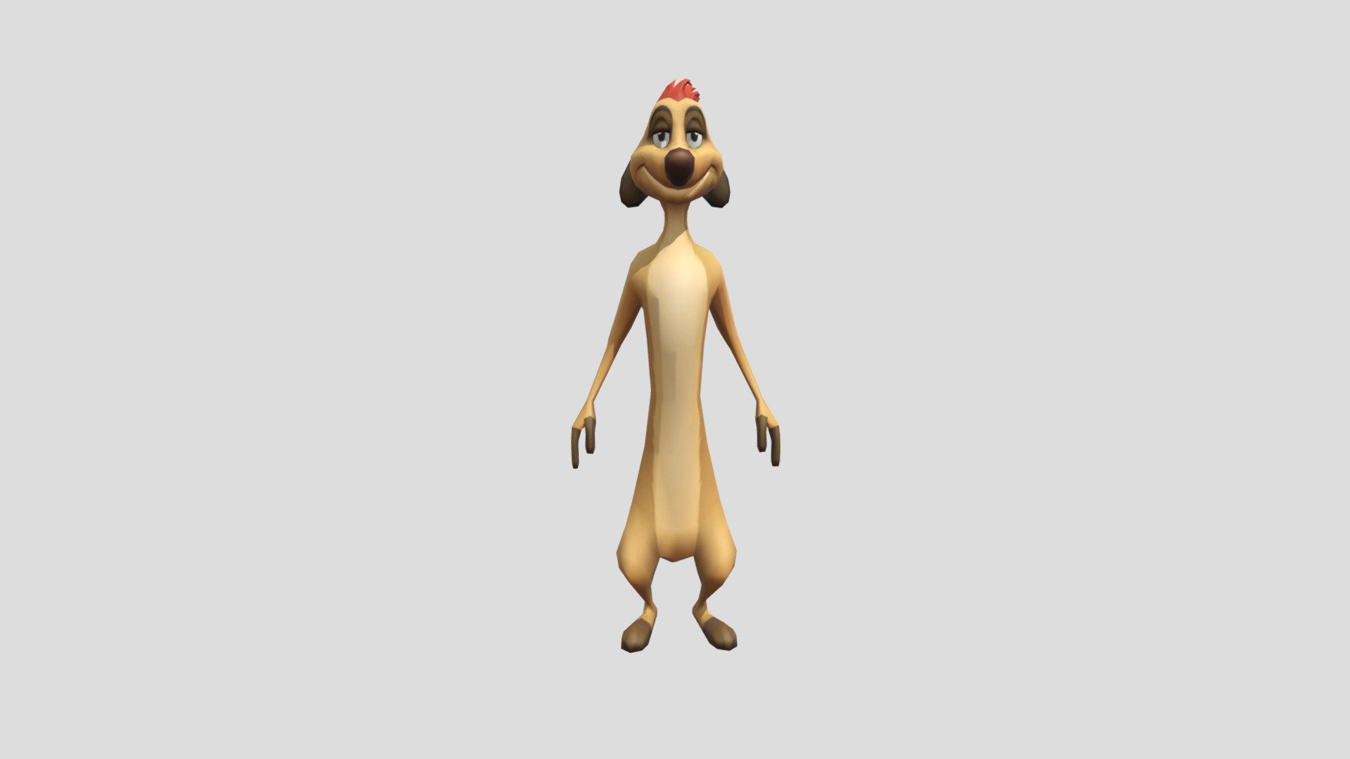 Timon (The King Lion) - Download Free 3D model by Guilherme Navarro (@guinavarro.al) [525d494 ...