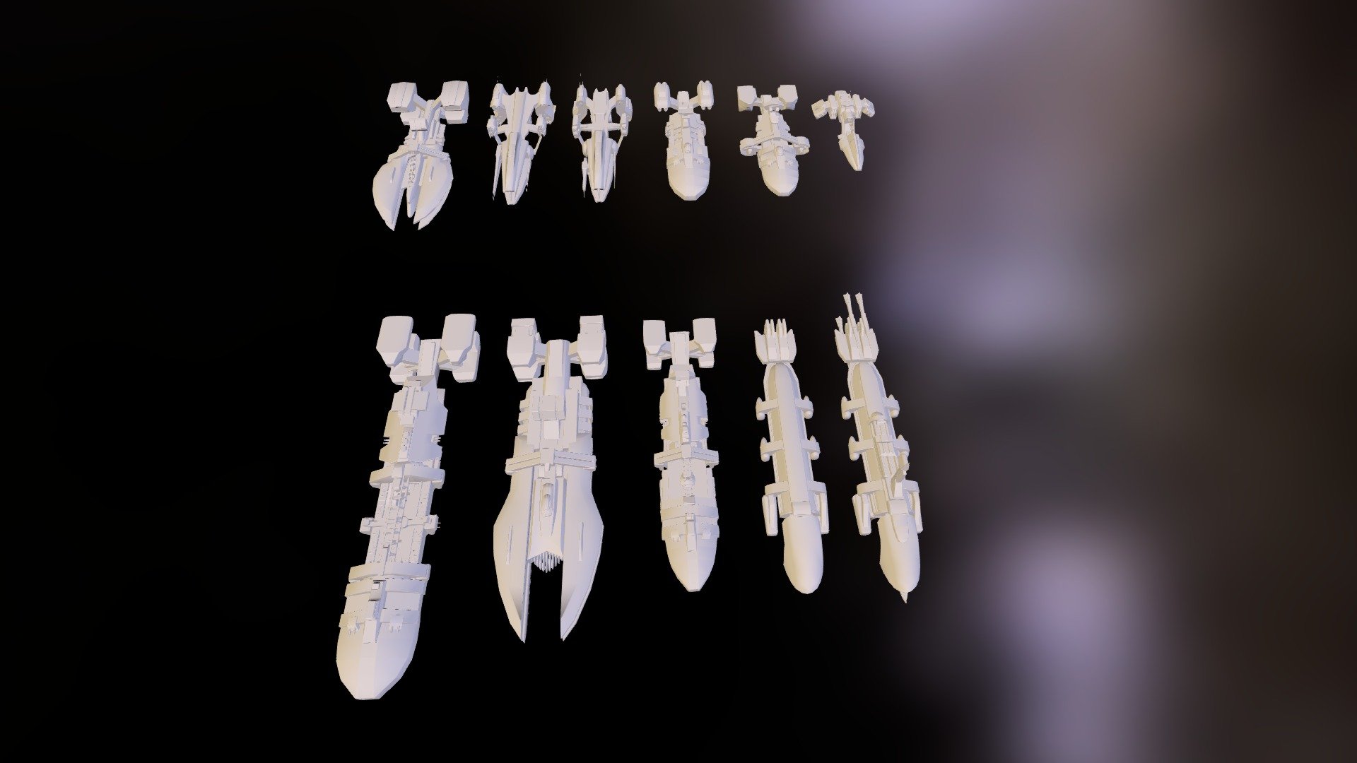 Starship Troopers Fleet - 3D model by Rebelmoon3d [525eca6] - Sketchfab